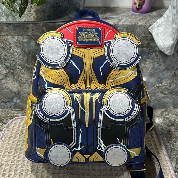 Loungefly | Bags | Nwt Loungefly Marvel Thor L T Cosplay Mini Backpack ...